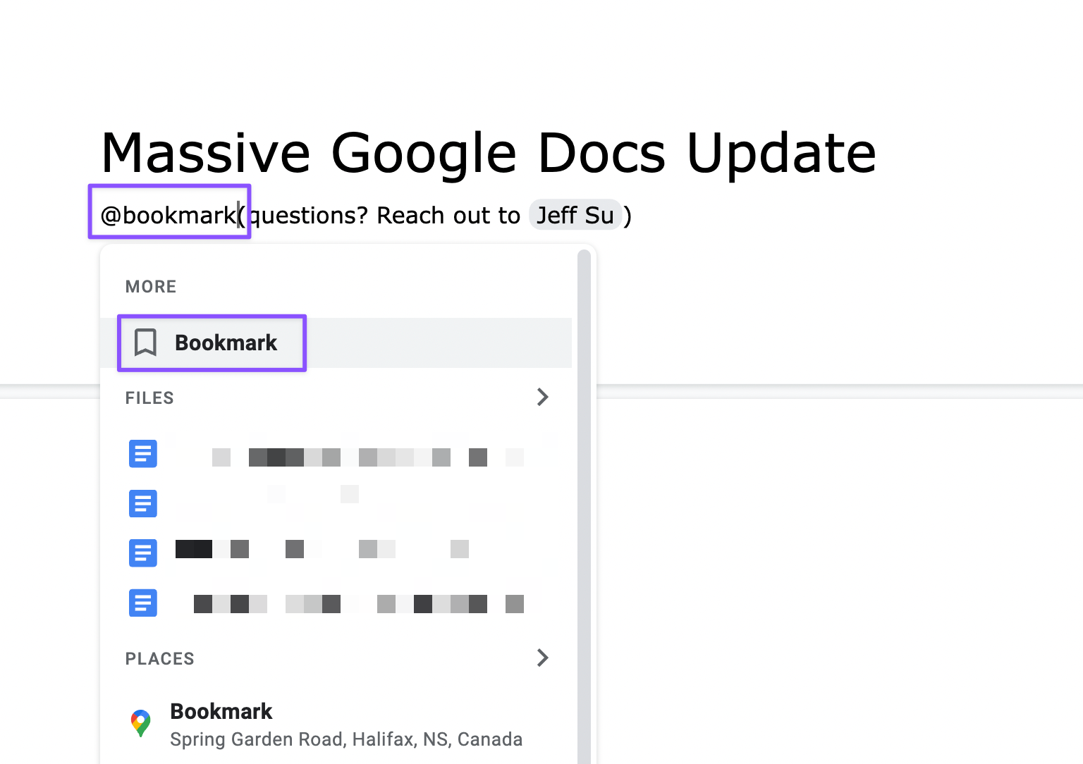  How To Use Smart Chips In Google Docs 