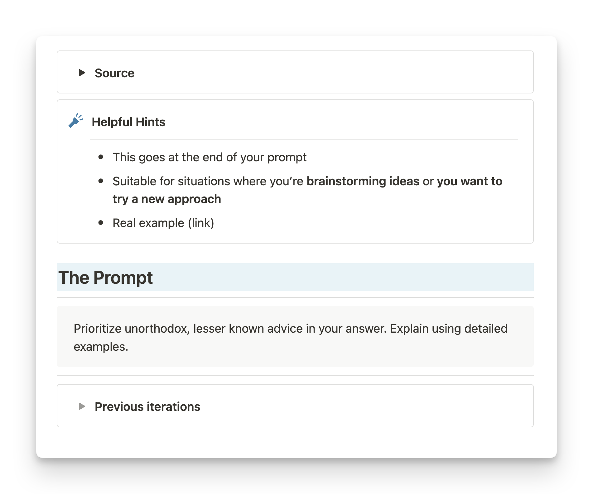 How to Build a Prompts Database in Notion