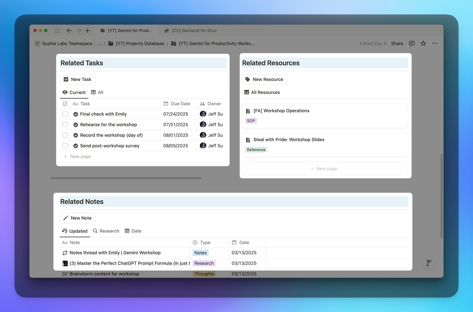 How I Organize My Life: My Notion Command Center