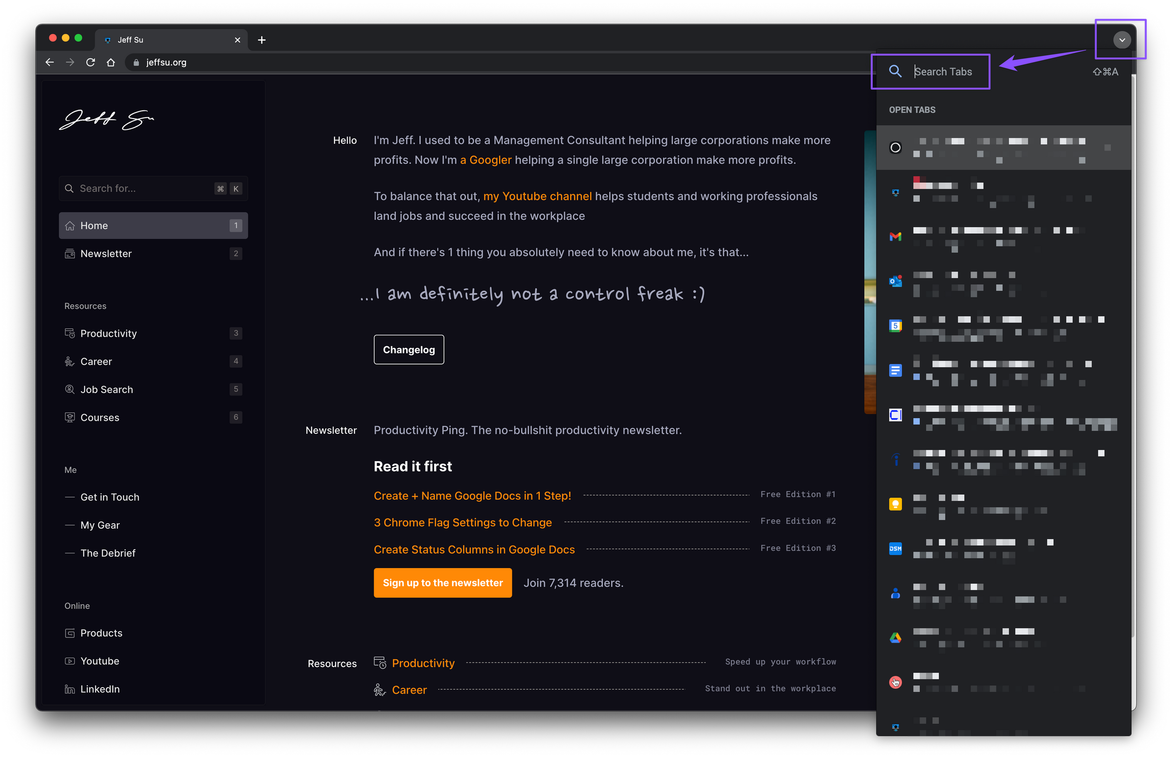 Top 8 Productivity Tips for Google Chrome!