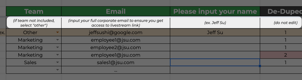 10 Best Practices for SHARED Spreadsheets