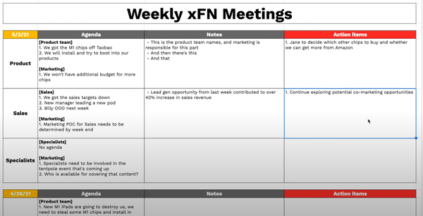 How to Take Notes for Work