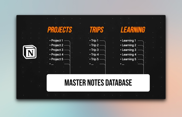 My Simple Notes Management System (for Notion)!