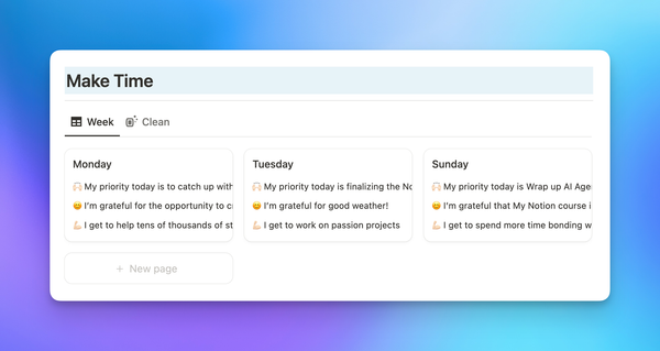How I Organize My Life: My Notion Command Center